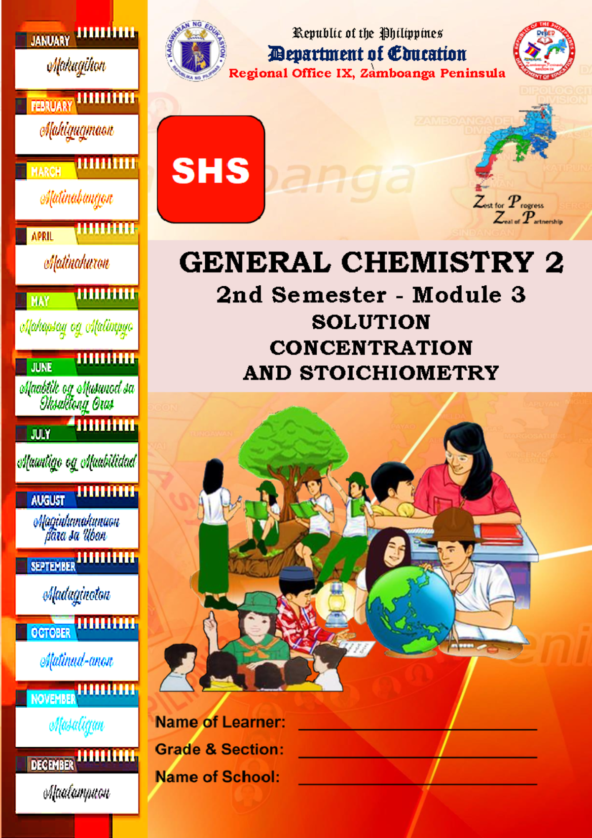 Gen Chem 2 Module-3 - Chemistry 2 - GENERAL CHEMISTRY 2 2nd Semester - Module 3 SOLUTION - Studocu