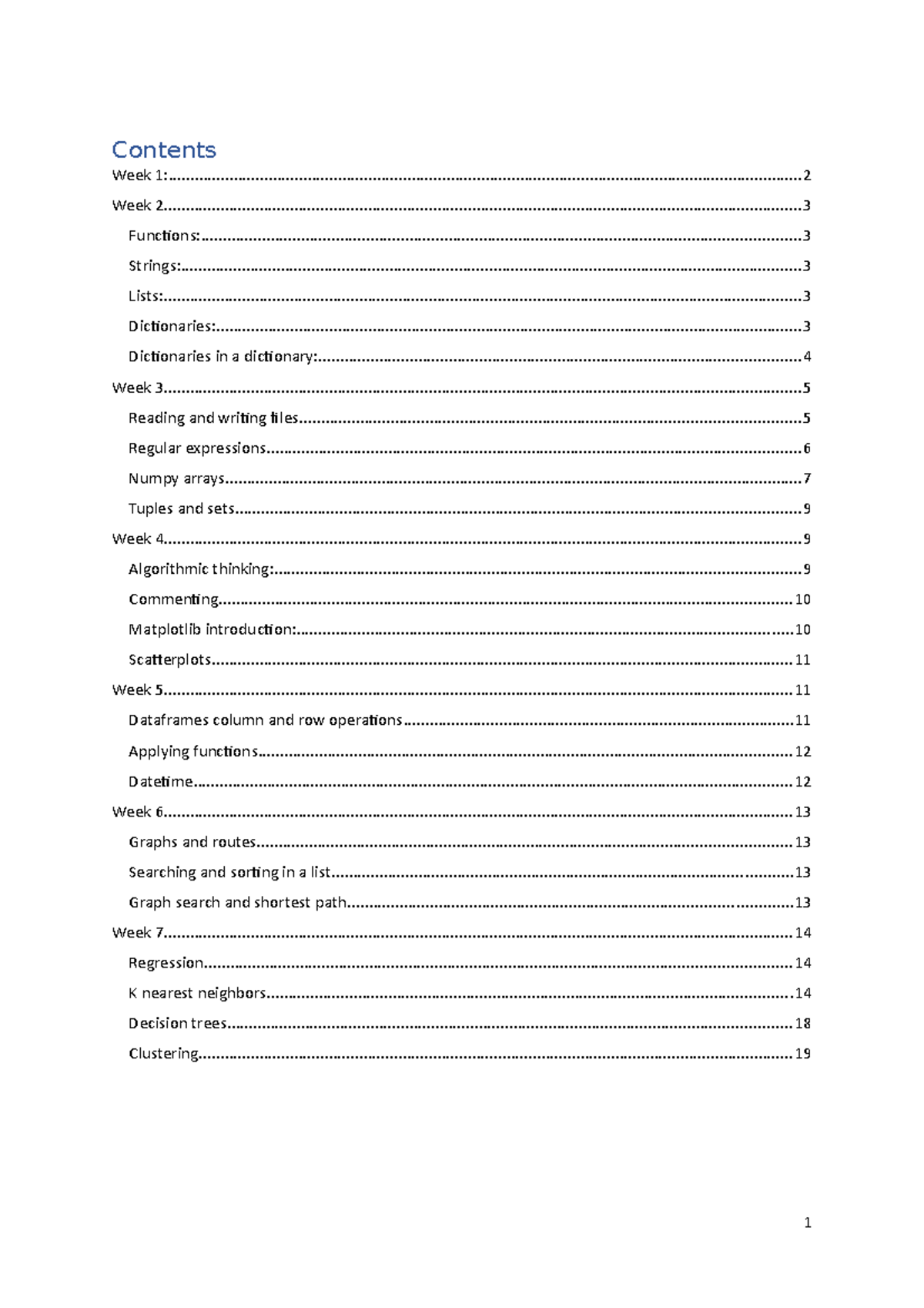 CS101: Comprehensive Notes on Intro to Programming Concepts - Studeersnel
