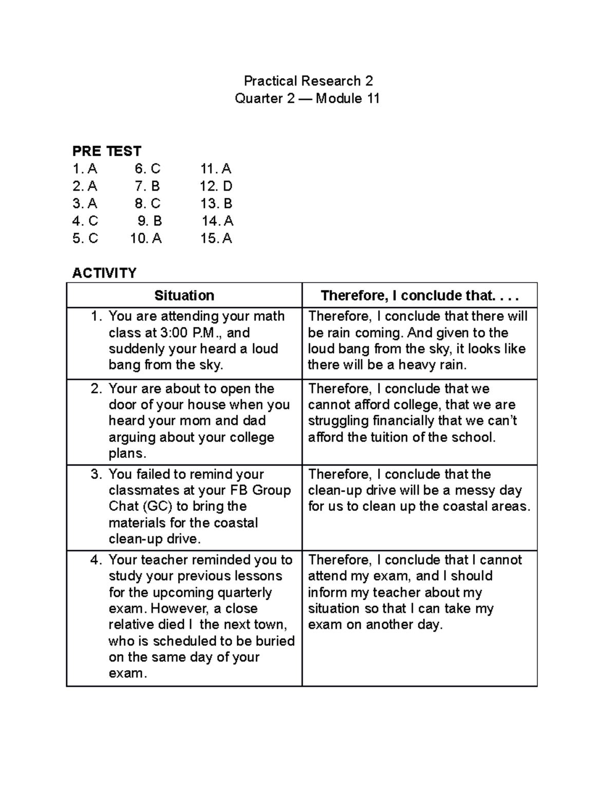 Stevens Pr2 Q2 M11 Janier, Mon Ian D - Practical Research 2 Quarter 2 ...