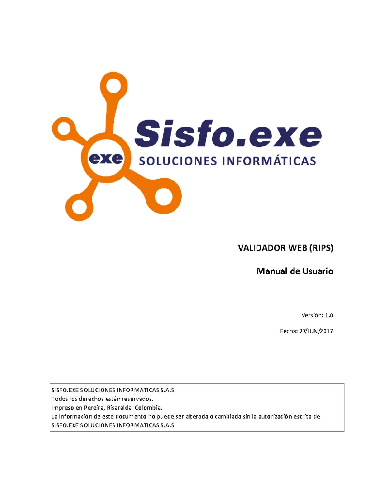 Guia instalacion validador fev rips plataforma cliente servidor - GUIA ...