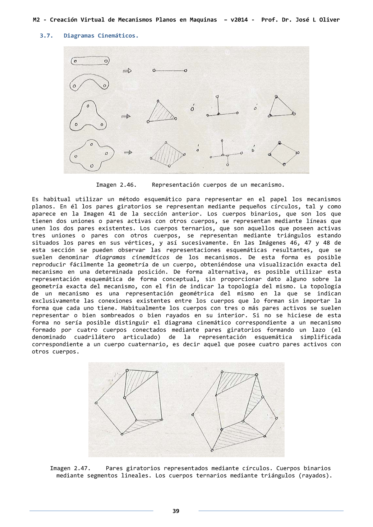 M2 Creación Virtual de Mecanismos Planos en Maquinas 3.7 - Diagramas ...