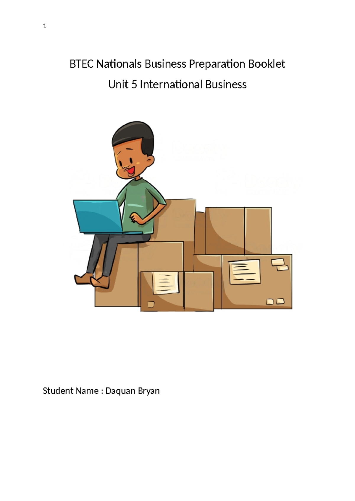 Unit 5: International Business Starter Pack for Global Trade Analysis ...
