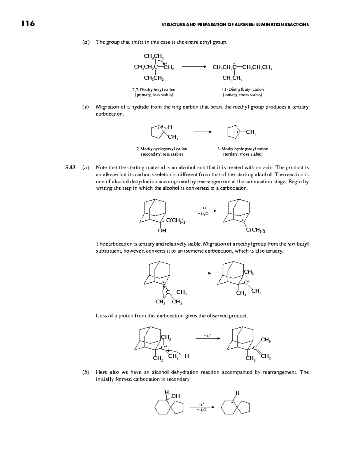 116 STRUCTURE AND PREPARATION OF ALKENES: ELIMINATION REACTIONS - OC4 ...