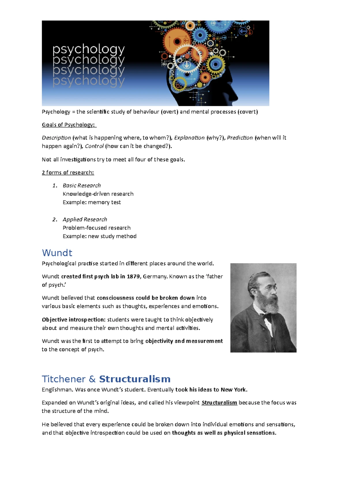 Chapter 5: Understanding Personality Theories in Psychology (PSY 201 ...