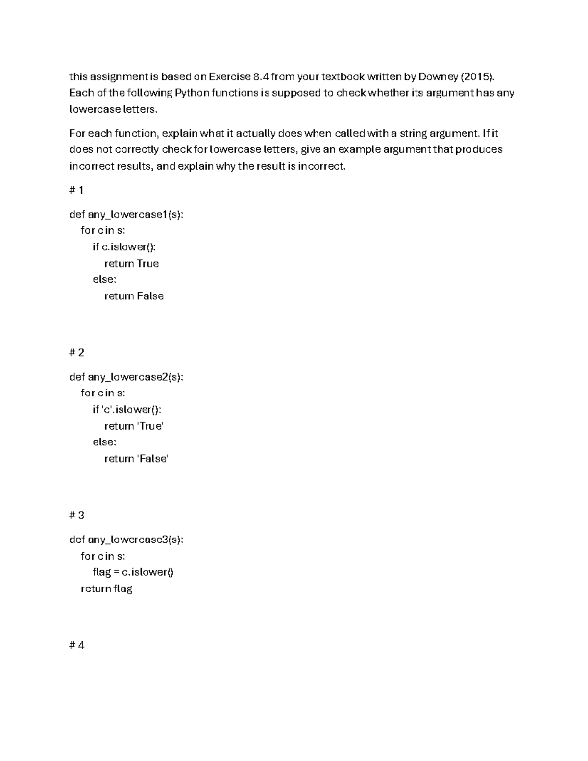 Document 5 Computer Science Assignment 5 Questions Uopeople This