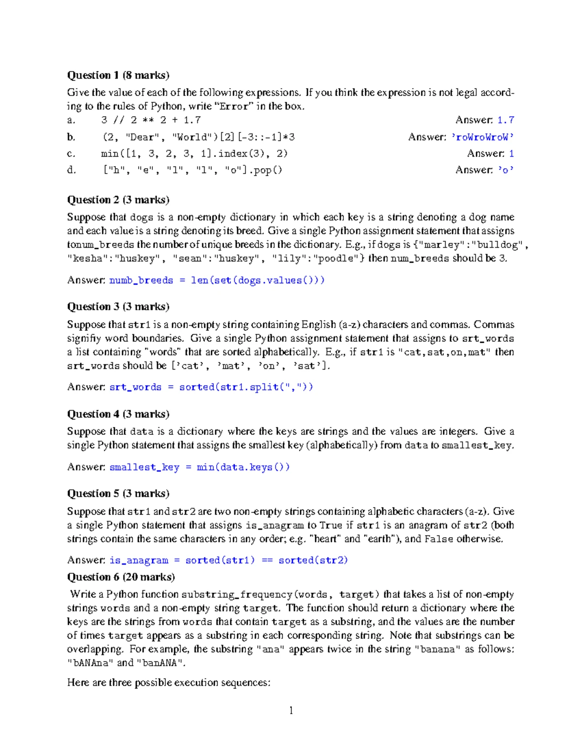 Fo C 2024s2 MST Notes: Detailed Solutions for Grok Worksheets - Studocu