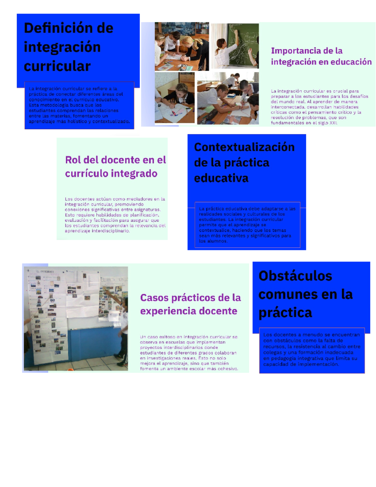 Integracion curricular - Definición de integración Importancia de la ...