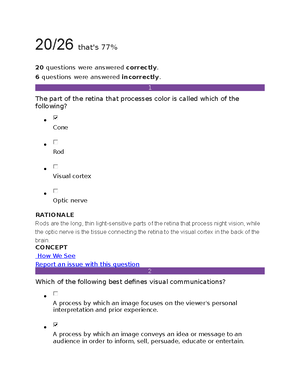 Visual milestone 3 - 1 CONCEPT Sources of Inspiration 21/21 that's 100% ...