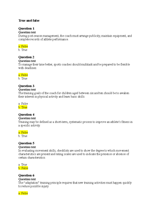 [Solved] Design an outline for a first term PE program considering your ...