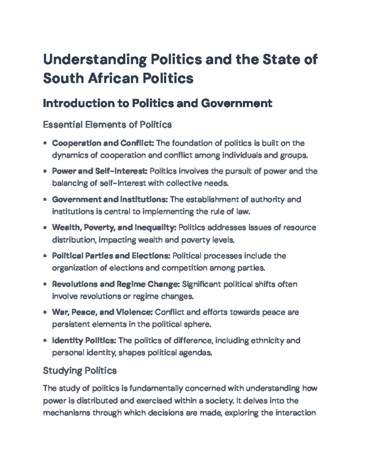 Understanding South African Politics: History, Challenges & Dynamics ...