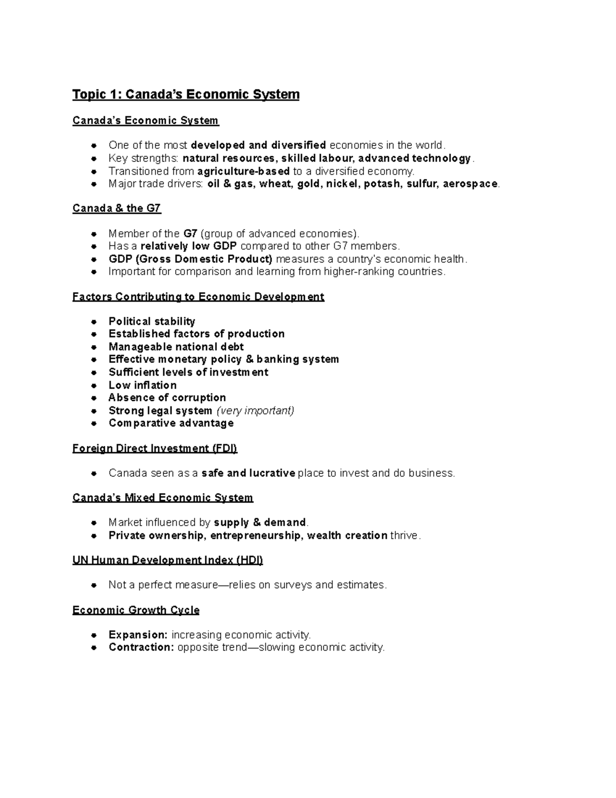 BUSN 201 Lecture: Economic Systems, Climate Change, and Management ...