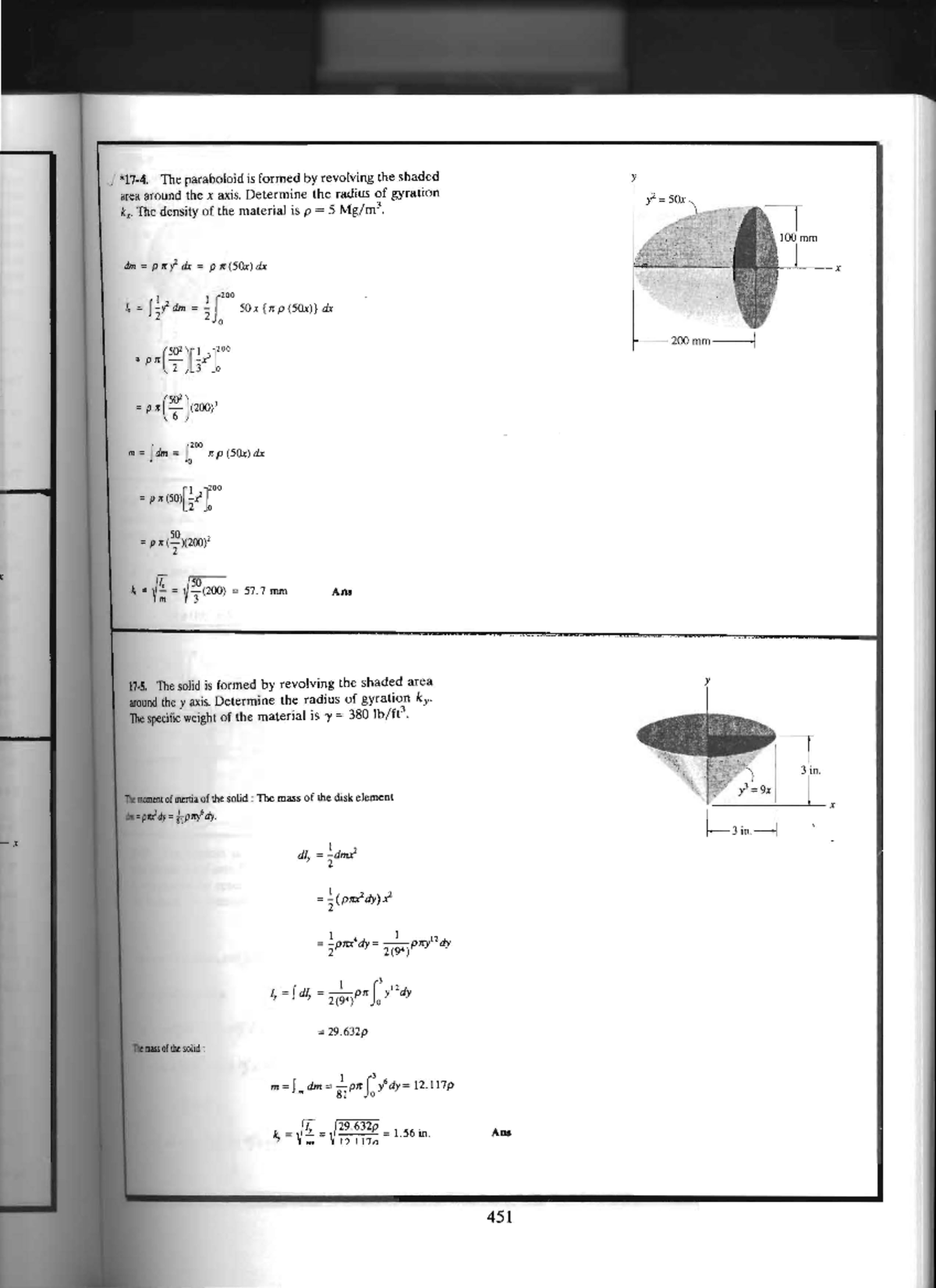 Dynamics Solution 9: Radius of Gyration & Angular Acceleration Analysis - Studocu