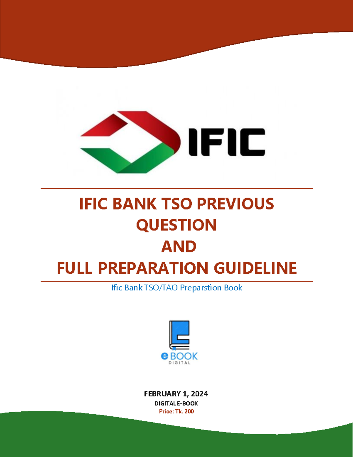 IFIC Bank TSO Previous Questions & Preparation Guide (2024) - Studocu