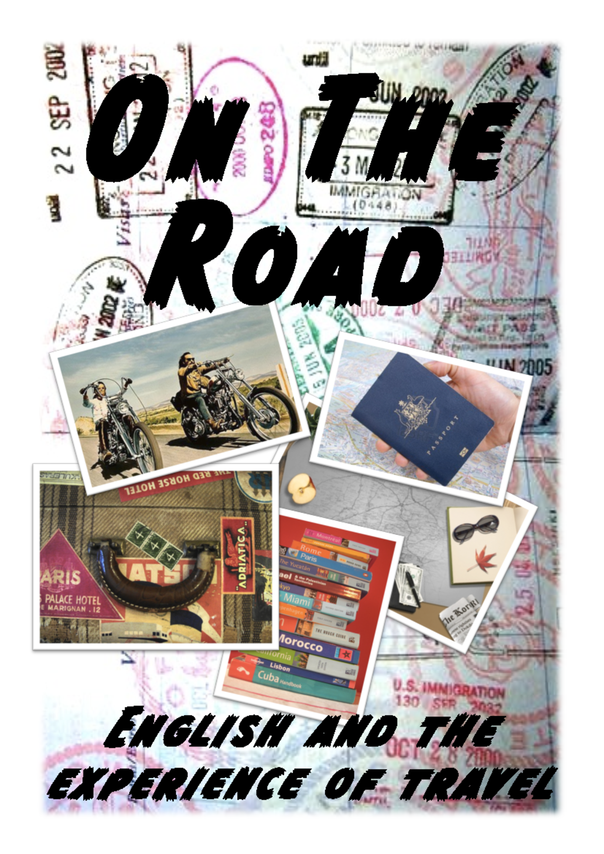 On the road Booklet - On The Road English and the experience of travel ...