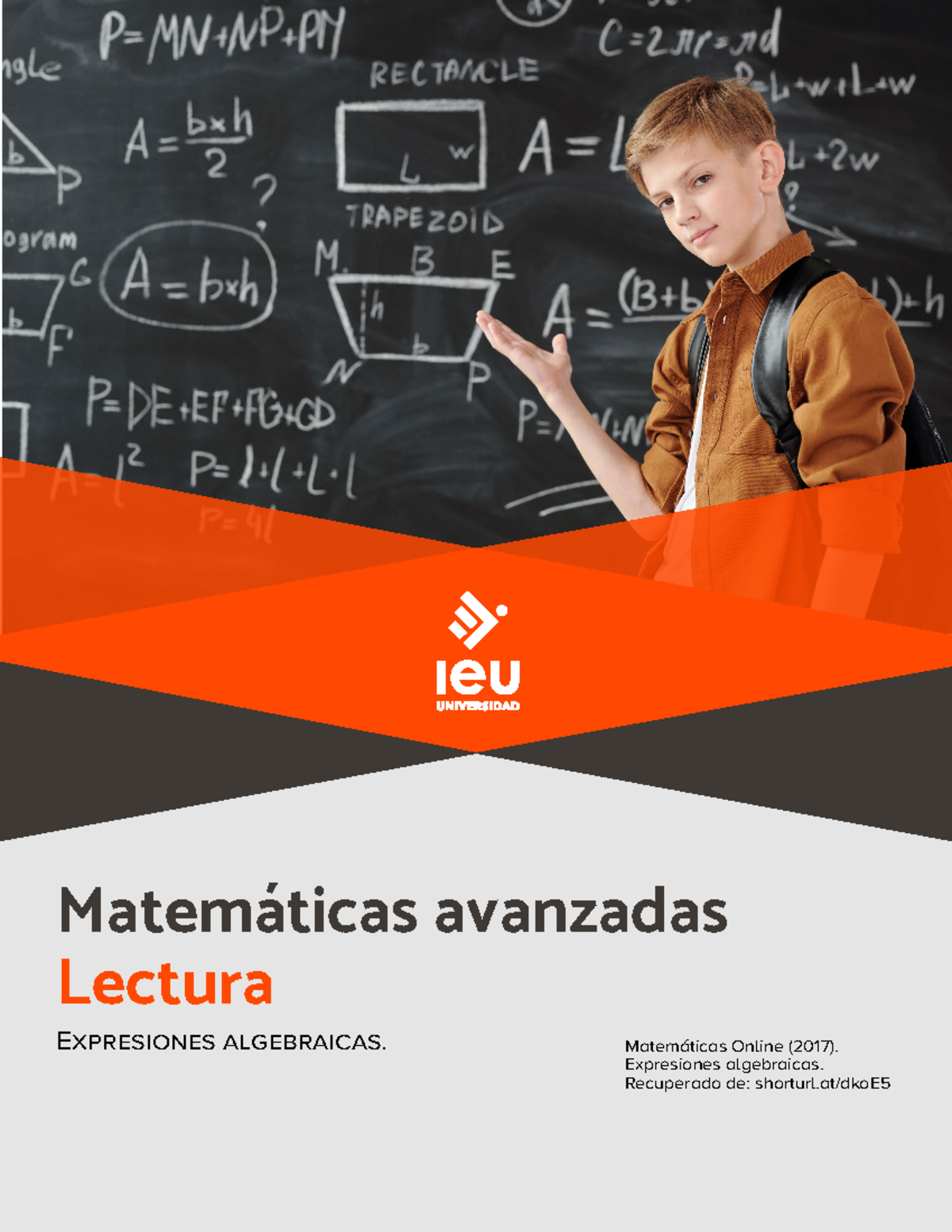 MA Complementaria B2 2 - Matemáticas avanzadas Lectura Expresiones algebraicas. Matemáticas ...