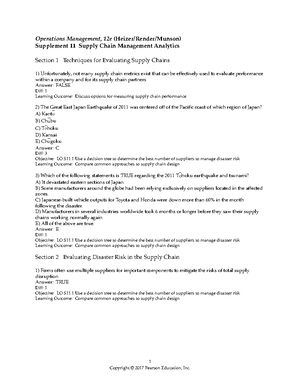 Chapter 13 - Operations Management, 12e (Heizer/Render/Munson) Chapter 13 Aggregate Planning and ...