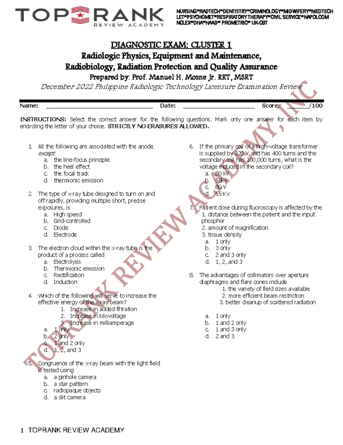 Understanding kVp, mAs, & Imaging Modalities in Radiology Techniques ...