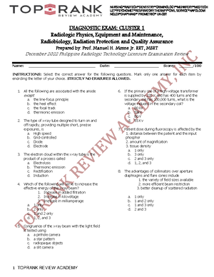 3. Cardinal Rules of Radiation Protection - min, or sec (see 3 examples ...