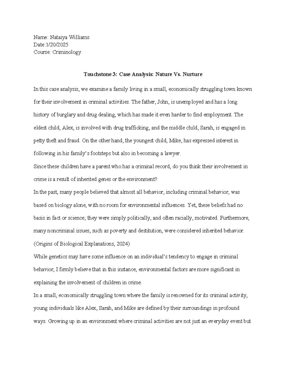 Milestone 2 Study Guide - Criminology (CRJ 101) - Studocu