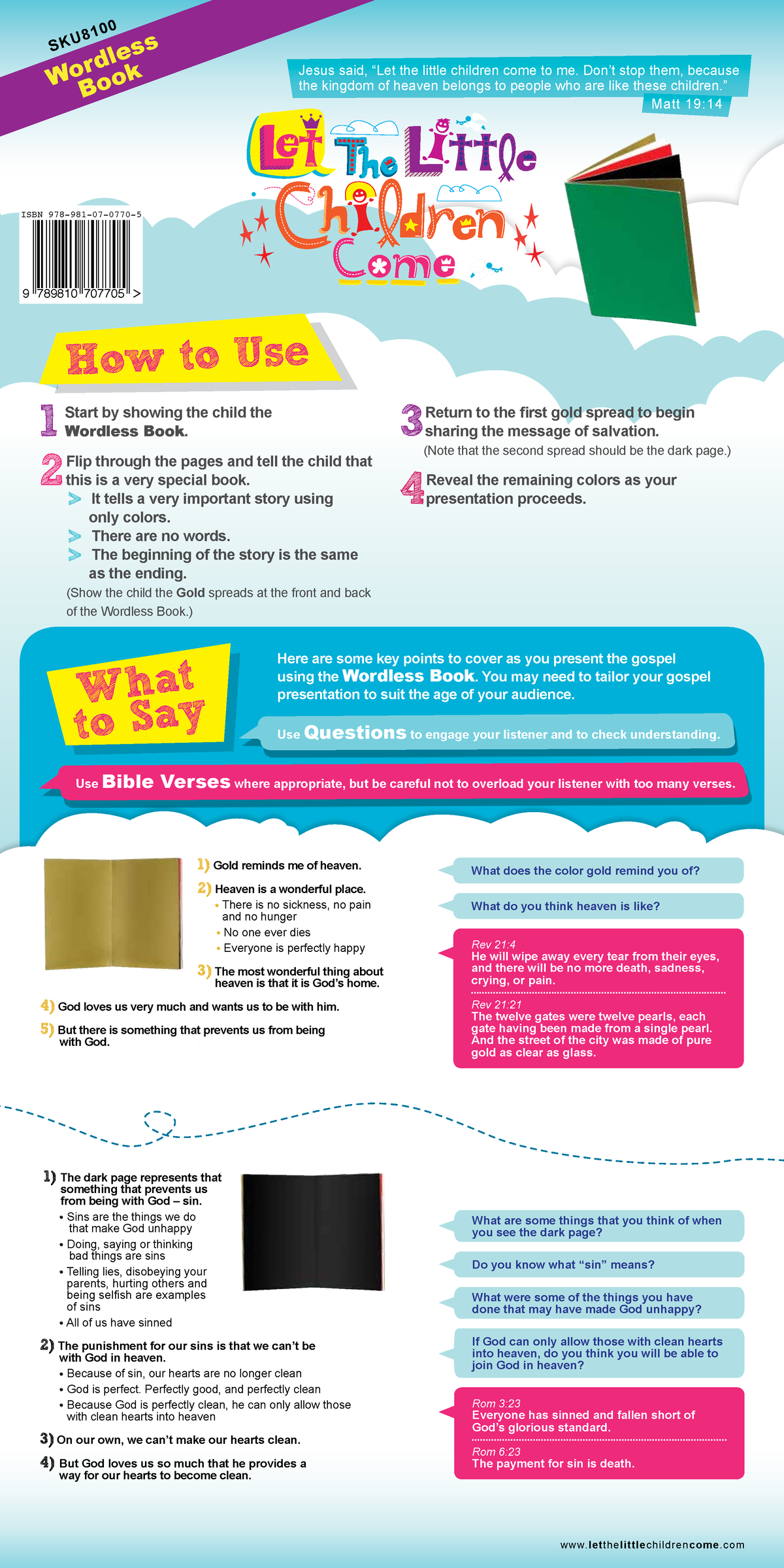 Wordless-Book-Instructions - Wordless Book SKU 1 Start by showing the ...