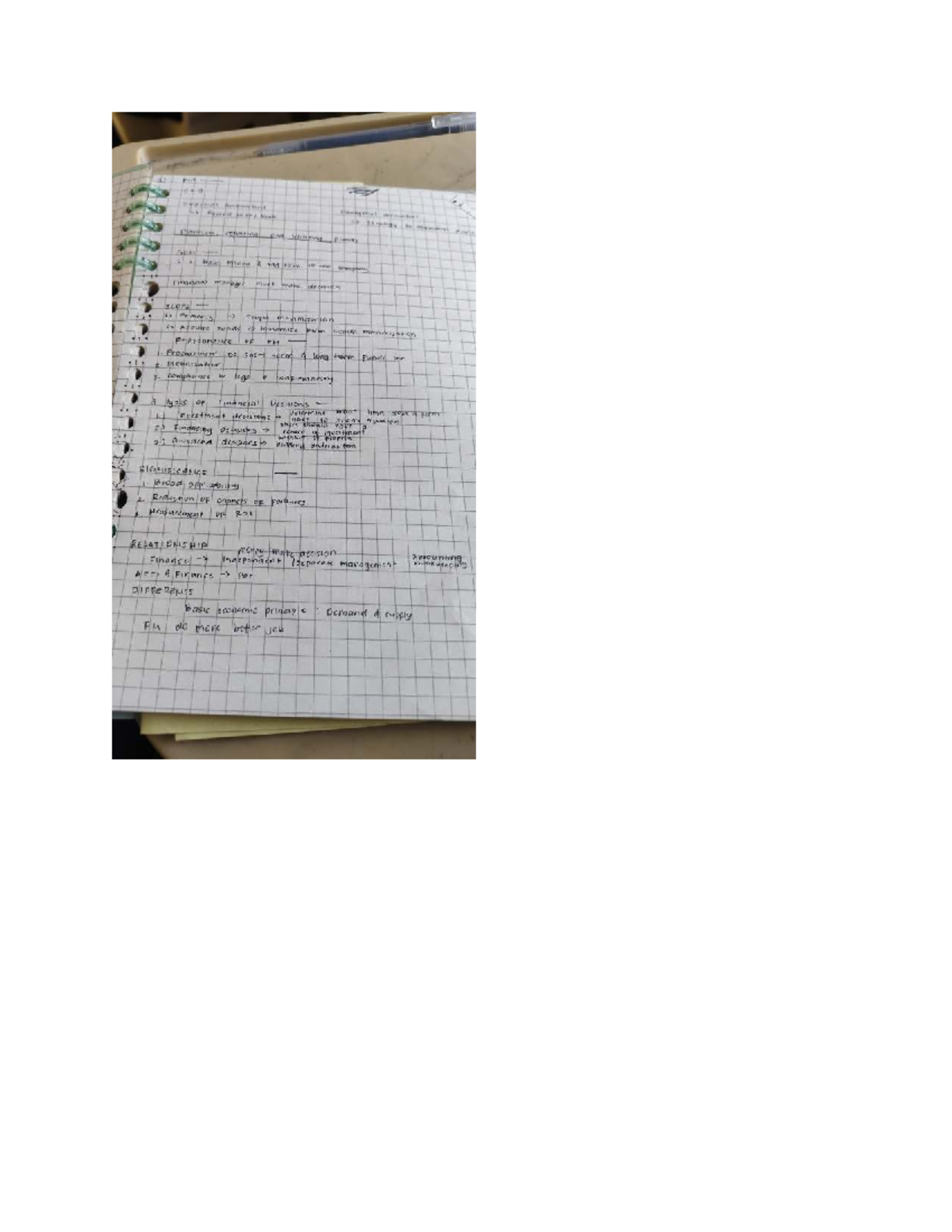 Financial Management - Notes on Profit Maximization Strategies - Studocu