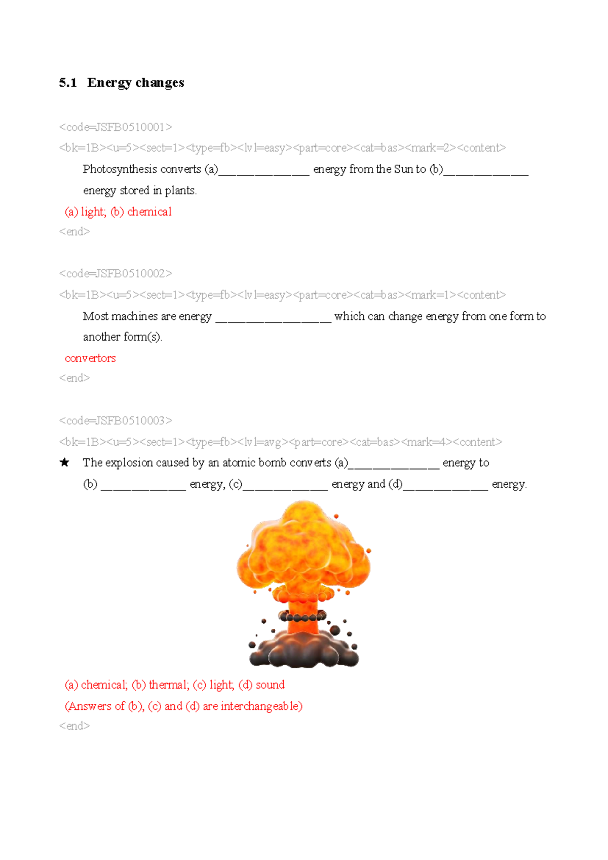 Unit 5: Energy Changes and Sources - DSE Grade 11 Study Notes - Studocu