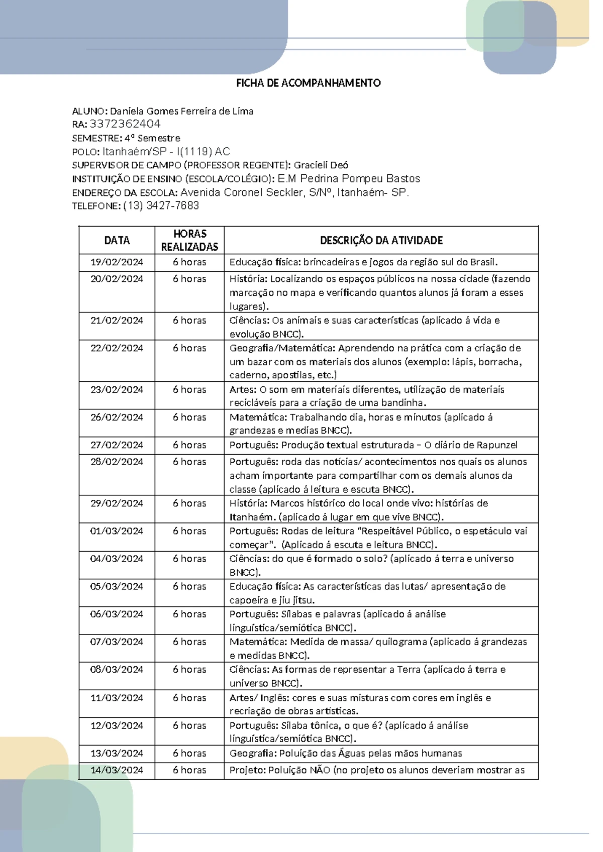 Práticas Pedagógicas: BNCC e Identidade na Educação Física - Lic. 2023 ...