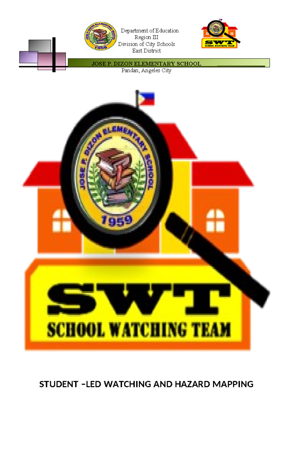 415391767 Student-Led Hazard Mapping Report 2019 at Jose P. Dizon ...