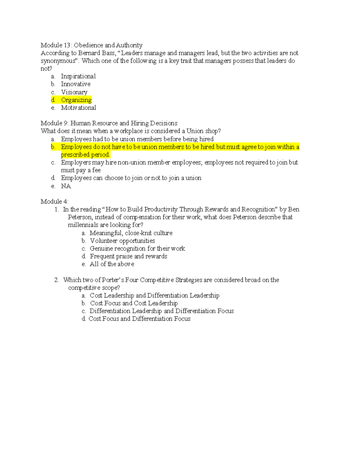 Module 13 - Lecture notes - Module 13: Obedience and Authority ...