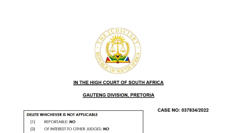 NYATHI J A. SUMMARY JUDGMENT APPLICATION - R6,489,711.05 - Studocu