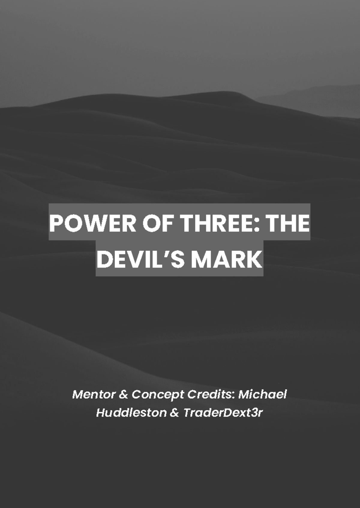 ICT Devil's Mark: Understanding the Power of Three Concept - Studocu