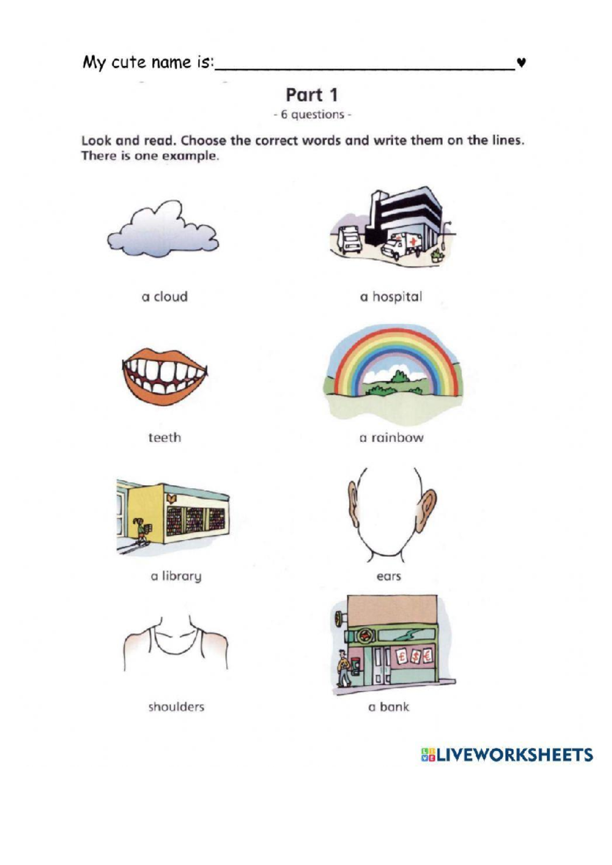 Worksheet 2057854 - Grammar Practice: Look, Read & Choose - Studocu