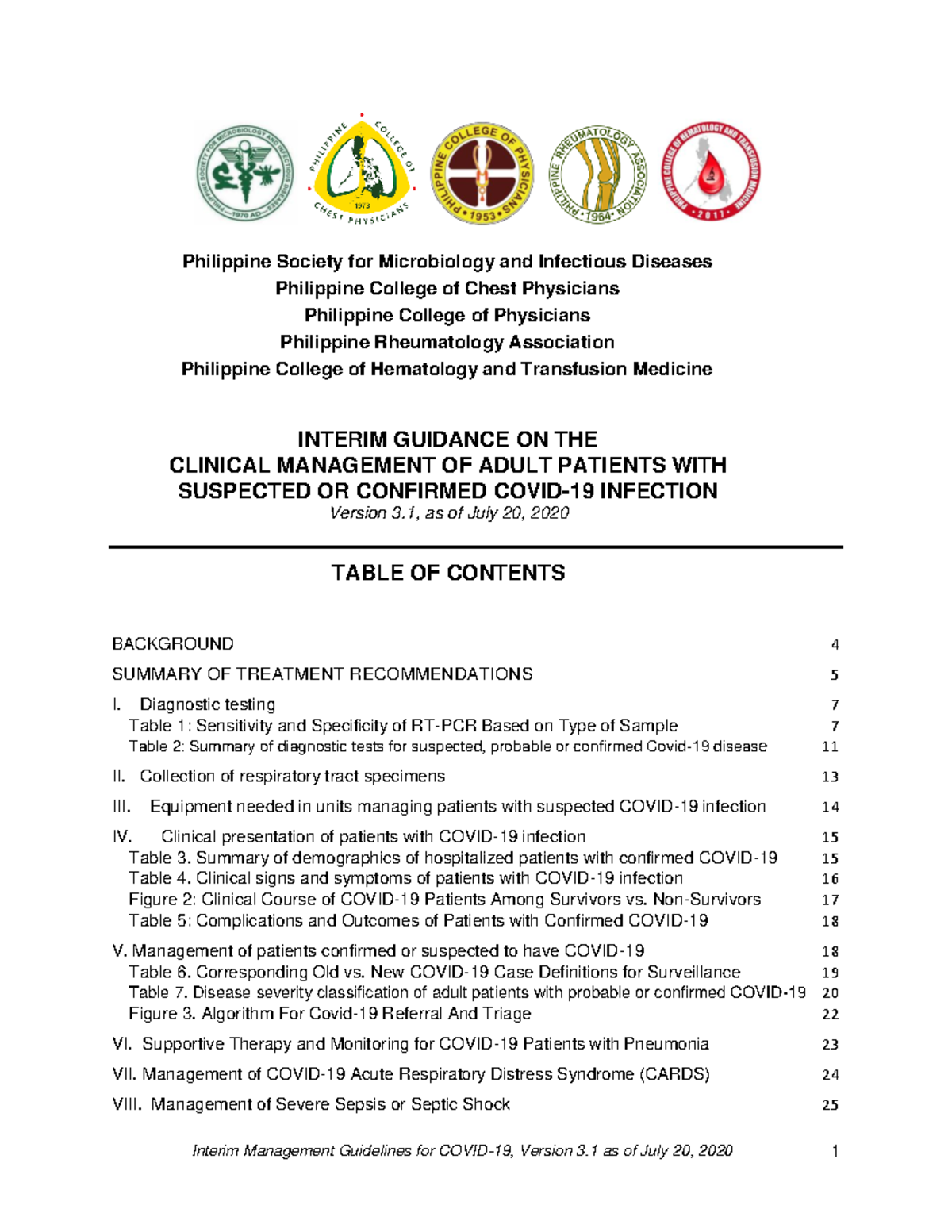 Final PCP Psmid PCCP Covid 19 Guidelines 20July2020b - Philippine ...