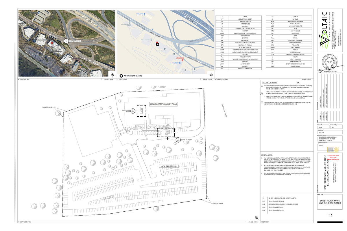 Building Construction Plans - Issued PRJ-1110087 - ####### T ####### EV ...