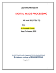 Digital Image Processing - 17EC72 - VTU - Studocu