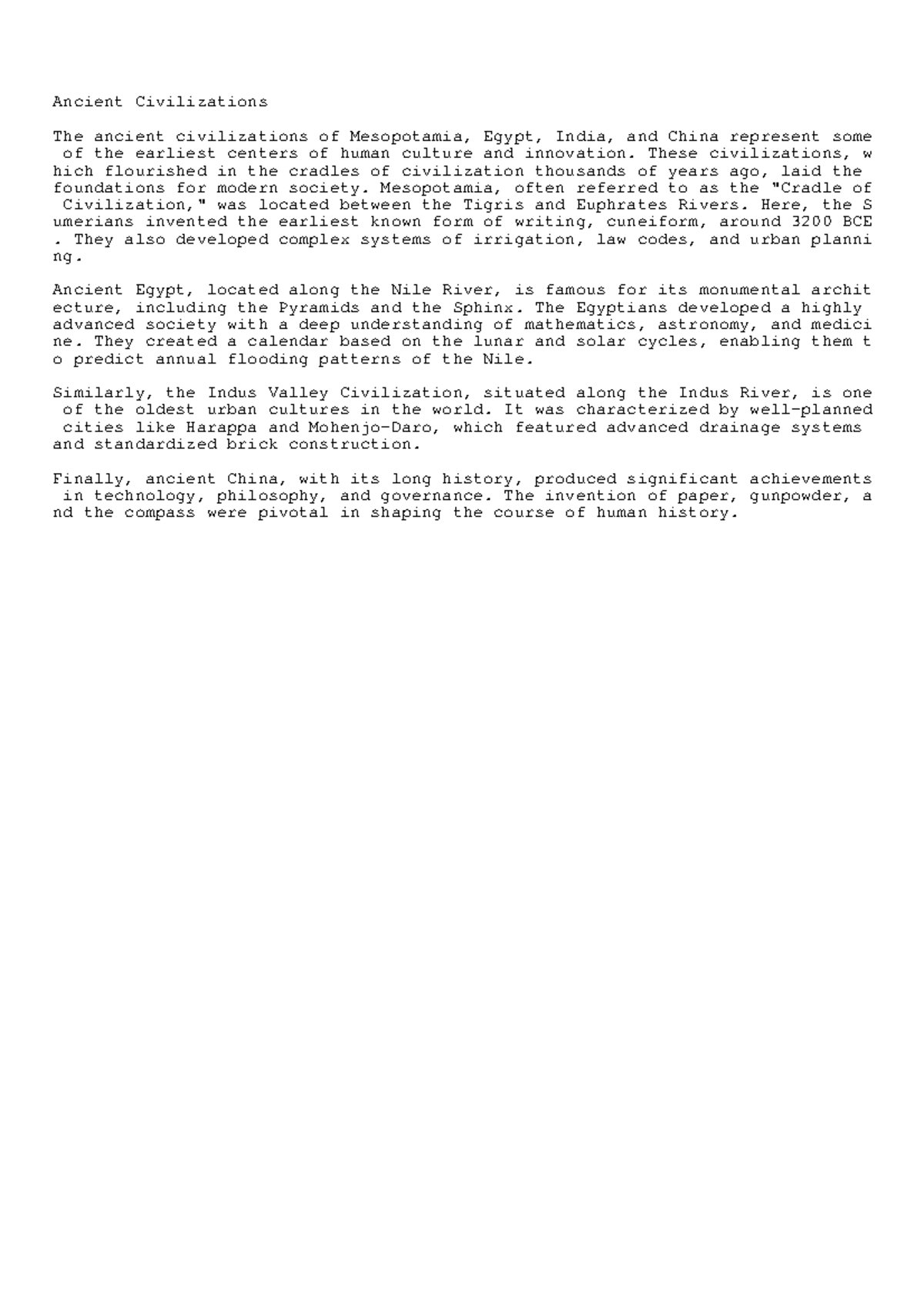civilizaciones antiguas - Ancient Civilizations The ancient ...