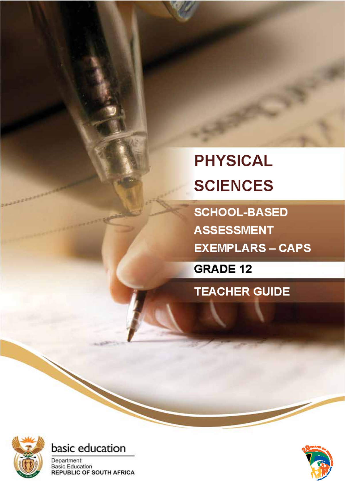 Grade 12 Physical Sciences SBA Exemplars - Teacher Guide (CAPS) - Studocu