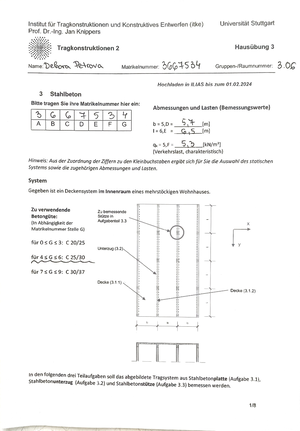 Windlasten - 3 Einwirkungen auf Tragwerke IV Windlasten (nach DIN EN 1991-1-4:2010-12 und DIN EN ...