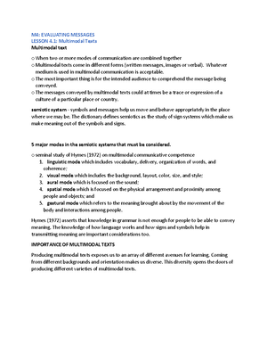 EAPP- Nature and Characteristics of Academic Text - NATURE OF AN ...