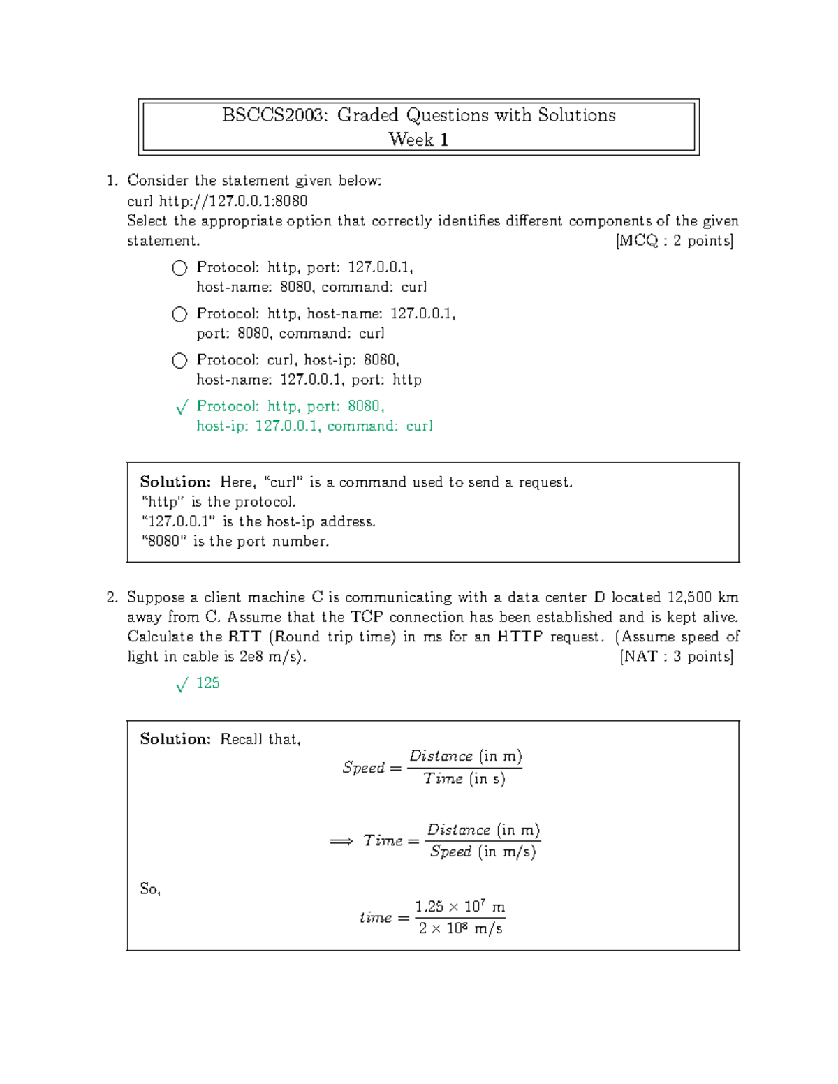 MAD I GA - App dev graded assignment - BSCCS2003: Graded Questions with Solutions Week 1 ...