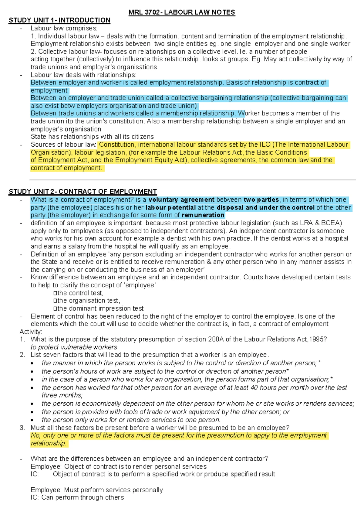 Schedule 8 LRA Code of Good Practice Dismissal - Schedule 8 of Labour ...