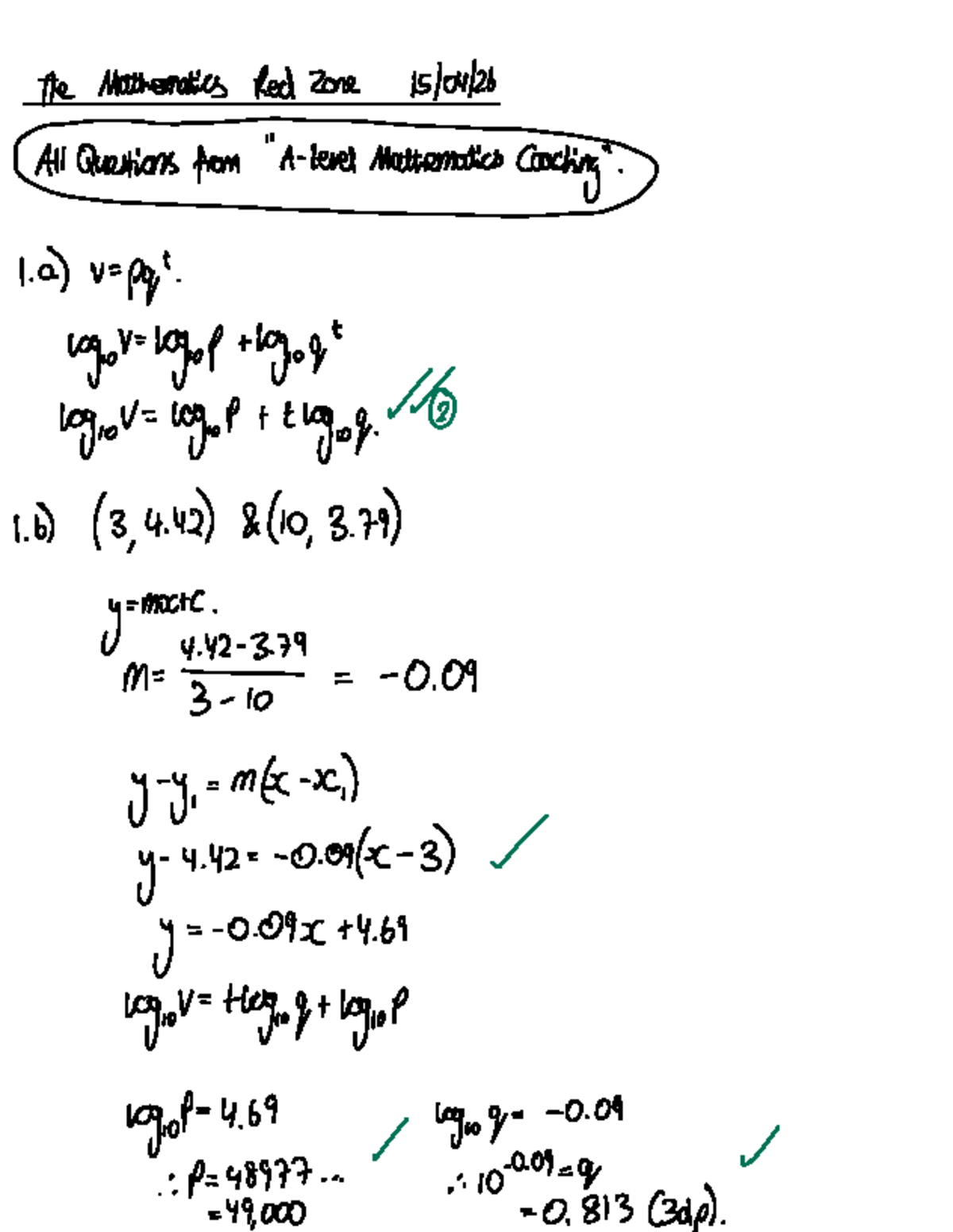 Red Zone Math Study Guide (MATH 719) - Studocu