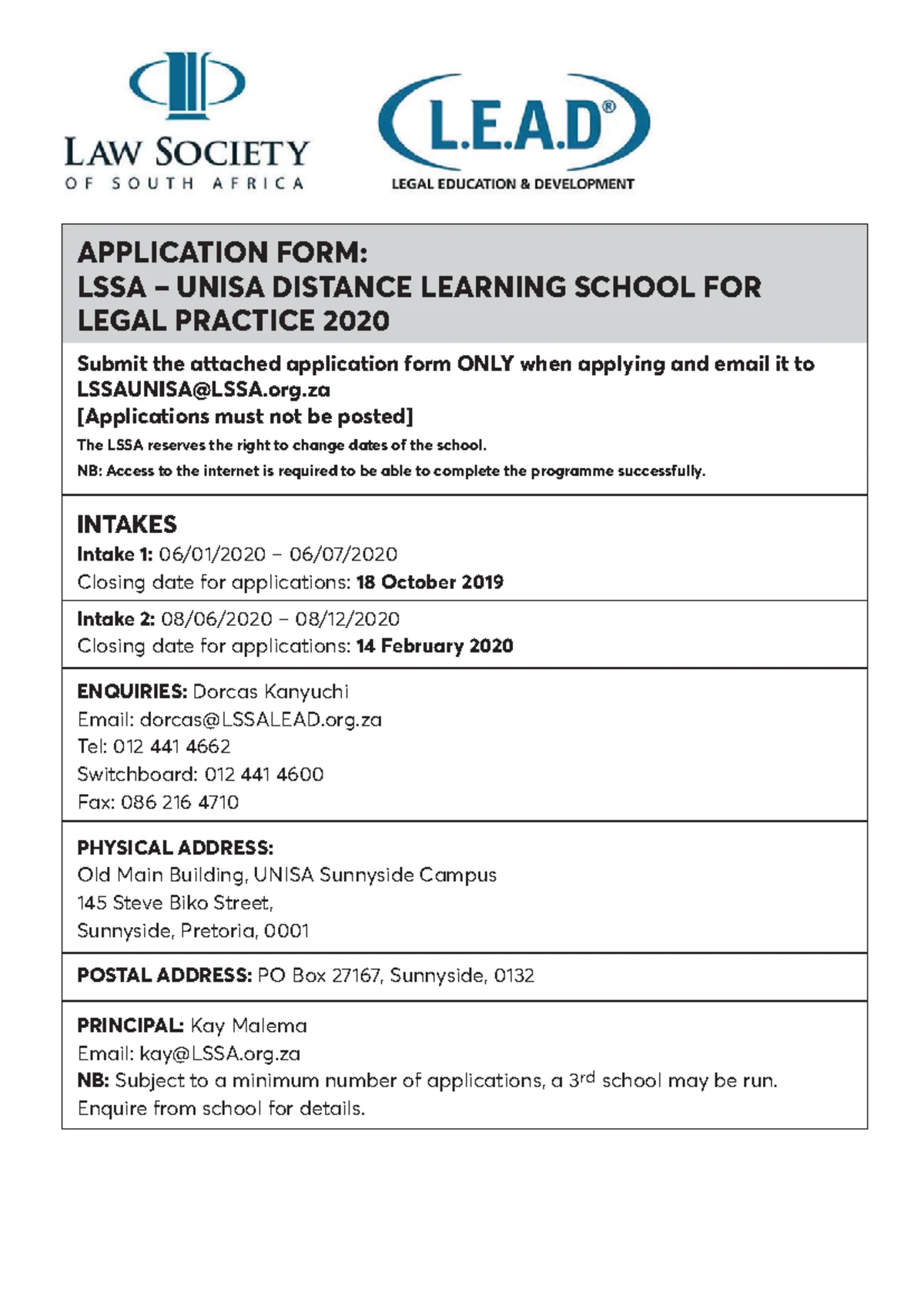 IPCE-LS 2025 1st Intake Application Form for Practical Vocational ...