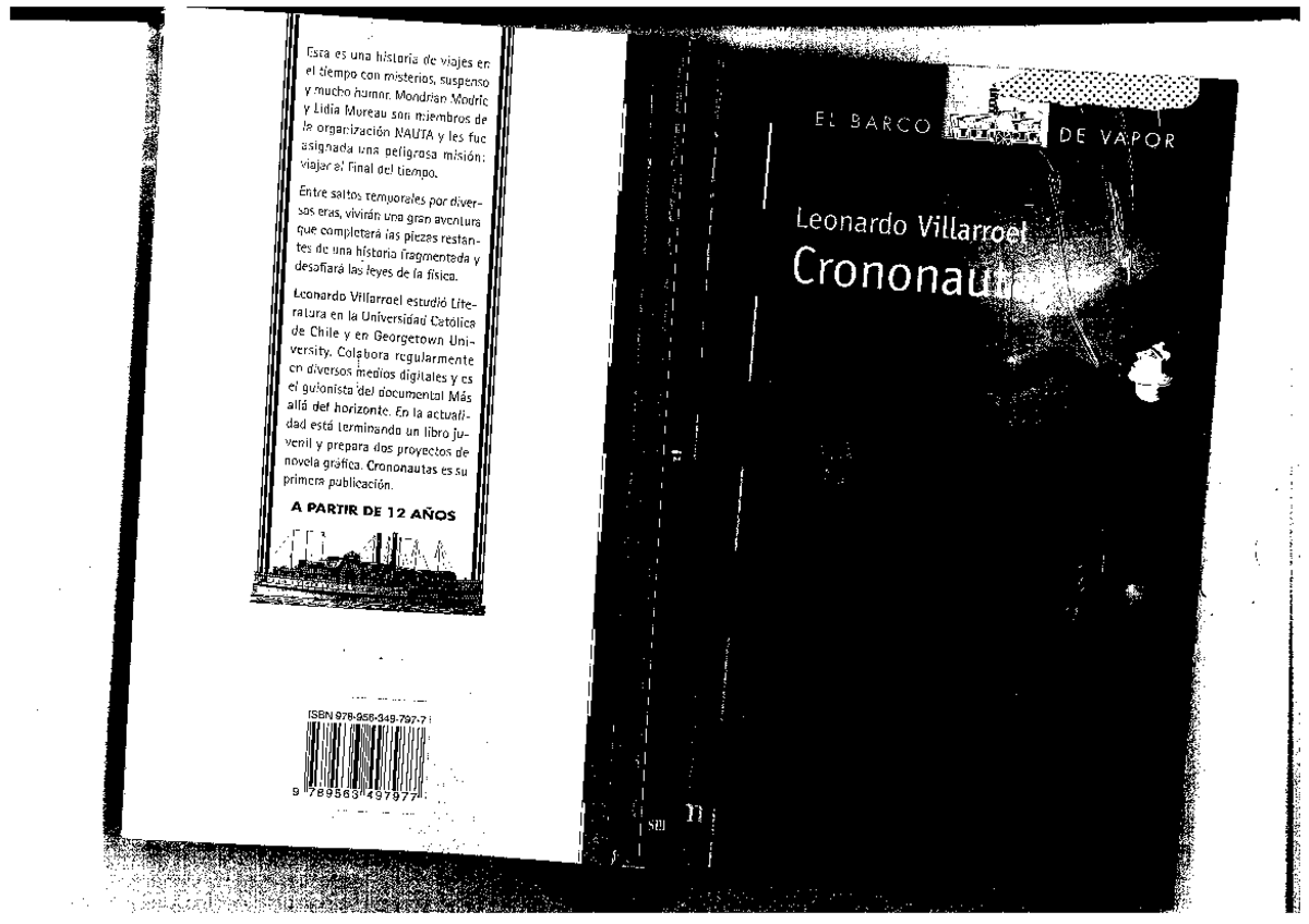 Crononautas: Viajes en el Tiempo y Aventuras de NAUTA - Studocu