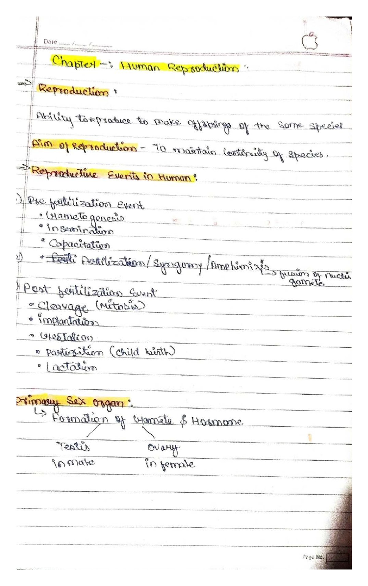 Zoology 12th Grade Chapter 1 Study Notes - Studocu