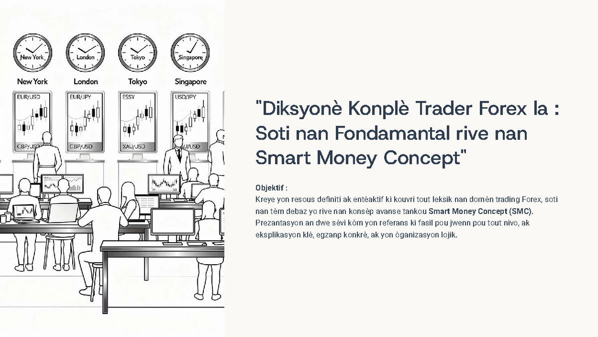 "Diksyonè Konplè Trader Forex la: Fondamantal ak Smart Money Concept ...