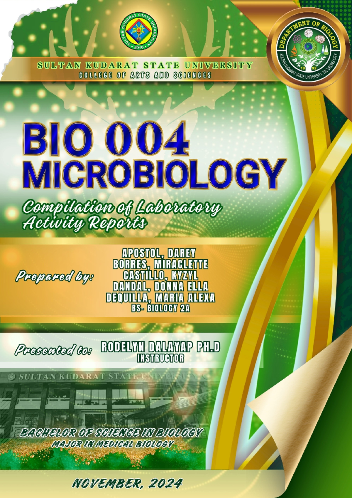 Microbiology Lab Techniques - NA-PDA - Microscope Usage and Bacterial ...