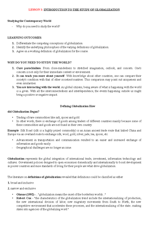 Global city - Definition of a Global City -Global city, according to ...