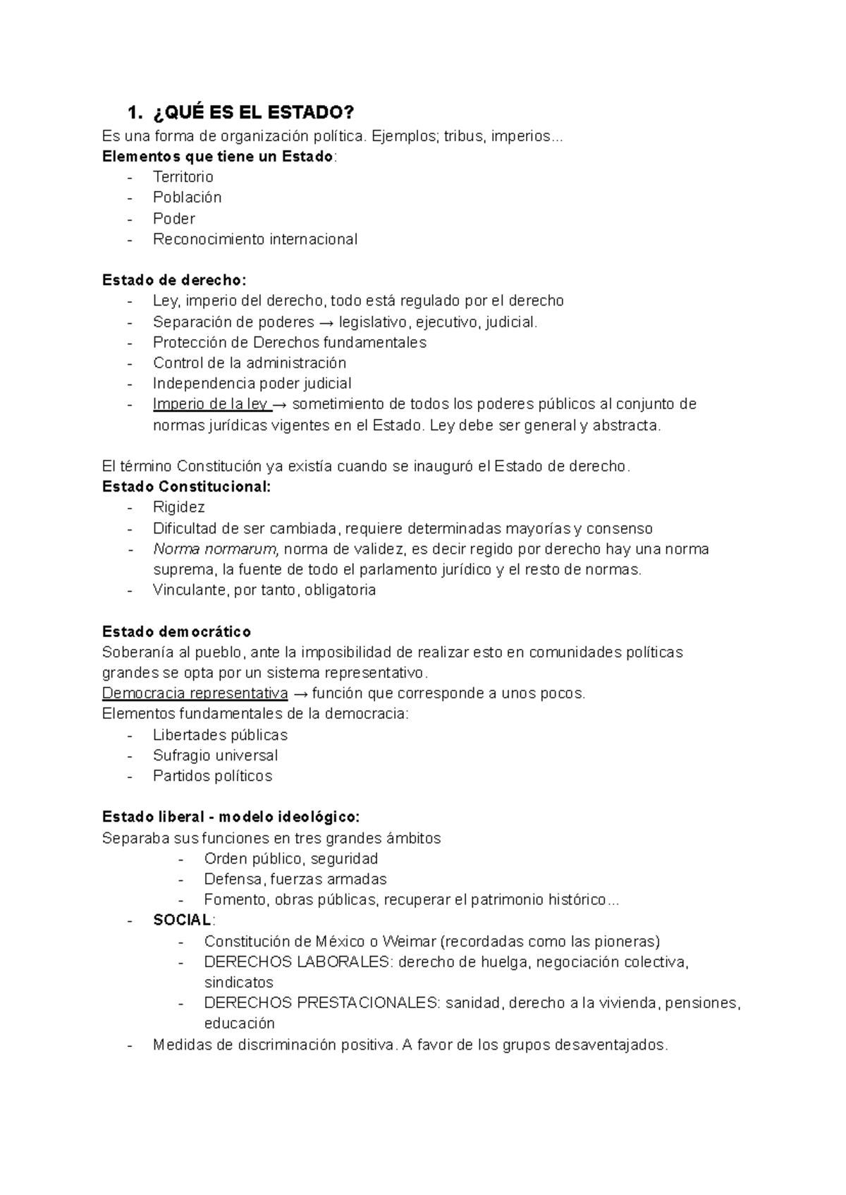 ES EL ESTADO? Elementos y Estructura del Estado - TODO Final - Tello ...