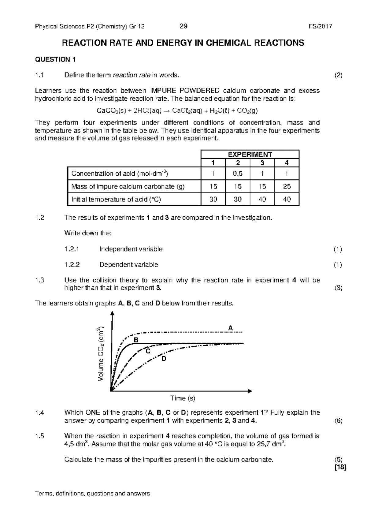 Grade 12 Chemical Equilibrium Study Notes J CHEMICAL EQUILIBRIUM - Studocu
